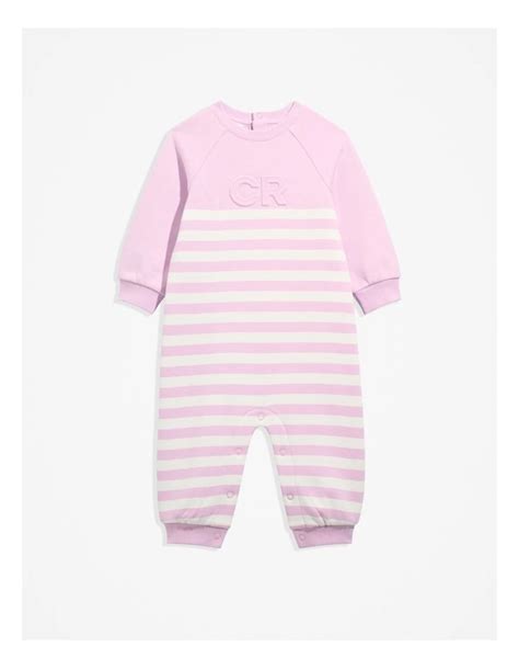 Country Road Gots Certified Organic Oversized Logo Jumpsuit In Pink