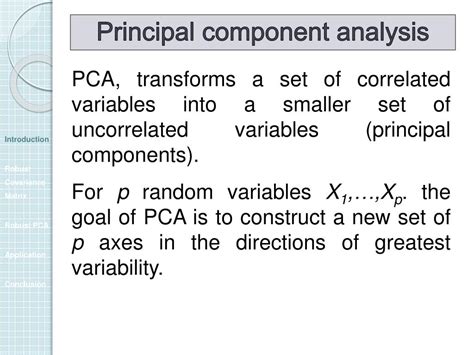 Ppt Robust Pca In Stata Powerpoint Presentation Free Download Id