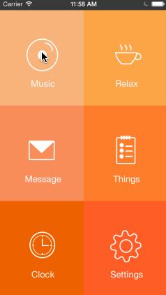 Github Jasonzengj Gridpaneldemo A Demo Written In Swift For Flip Animation Effects And Auto