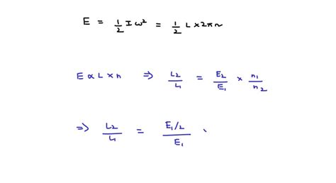 SOLVED A Particle Performs Uniform Circular Motion With An Angular Momentum L If The Frequency
