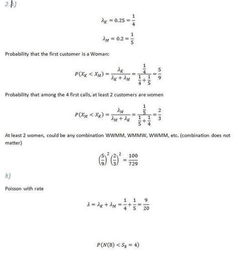 Statistics Poisson Processes