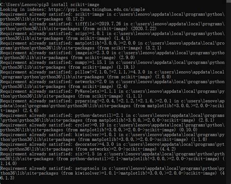 Install Skimage Using Anaconda Programmer Sought