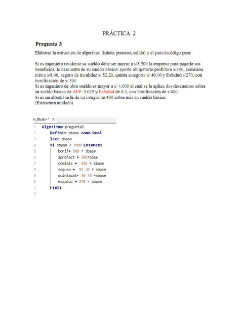 Practica 2 Algoritmos Pdf