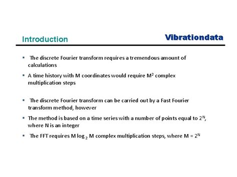 Unit Vibrationdata Fast Fourier Transform FFT