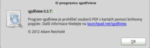Qpdfview zajímavý prohlížeč PDF dokumentů Linux Mint CZ SK
