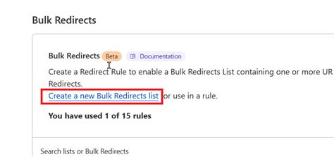 How To Add Bulk Redirects In Cloudflare