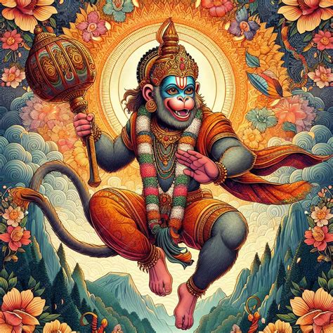 Premium Photo Photo Statue Of Lord Hanuman Ji Face Generative Ai