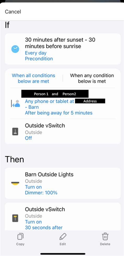 Automation To Increase Dimmer To 100 For 5 Minutes When Arriving Home