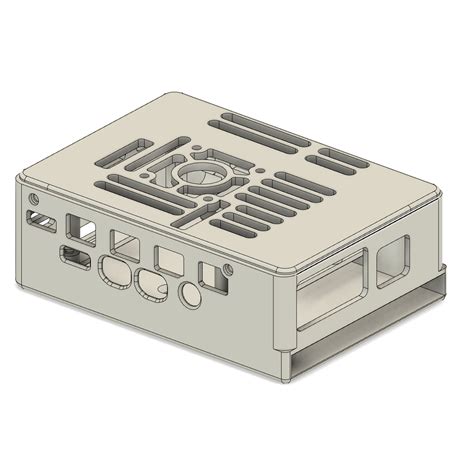 raspberry pi 4b case with ssd bay and sata cable