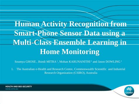 Pdf Human Activity Recognition From Smart Phone Sensor Data · 10