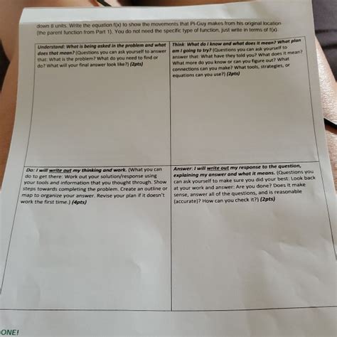 part 1 in the given graph f x is a polynomial