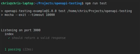 openapi swagger specifications that write your tests for you sort of