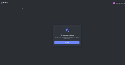 no access to own workspace r clickup