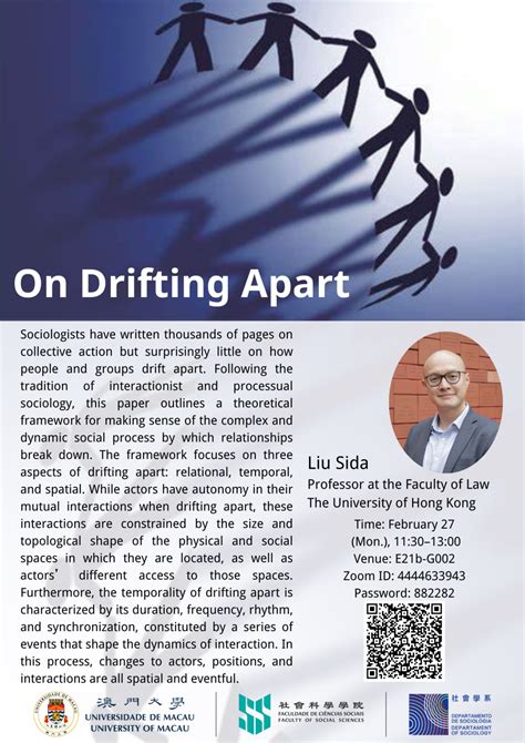 FSS DSOC Seminar On Drifting Apart By Prof Sida LIU Department Of Sociology Faculty Of