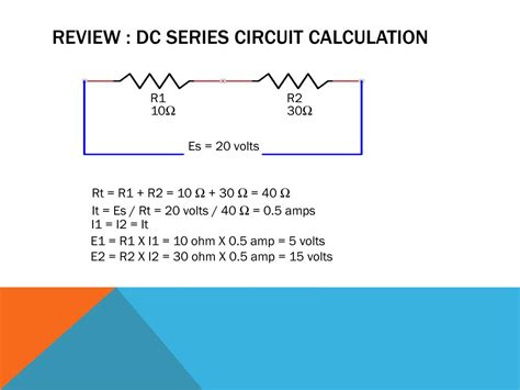 PPT Series Parallel Dc Circuits PowerPoint Presentation Free Download ID