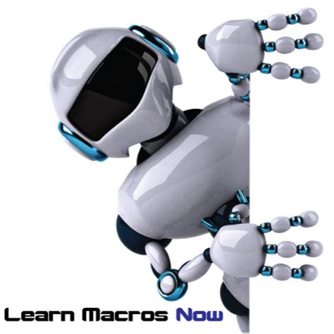 Learn Macros For Excel Now Youtube