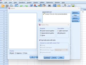 Normality Test In SPSS Explained Performing Reported