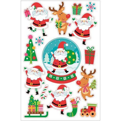 Samolepky A Omalovánky Vánoční 14 X 23 Cm Santa Maxíkovy Hračky