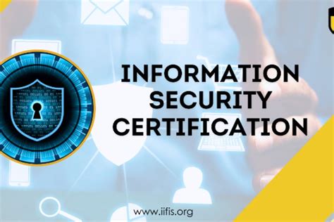 The Information Security Certification Explained Iifis