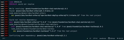 Openzeppelin Contracts Unable To Import To Hardhat Using Npm Install