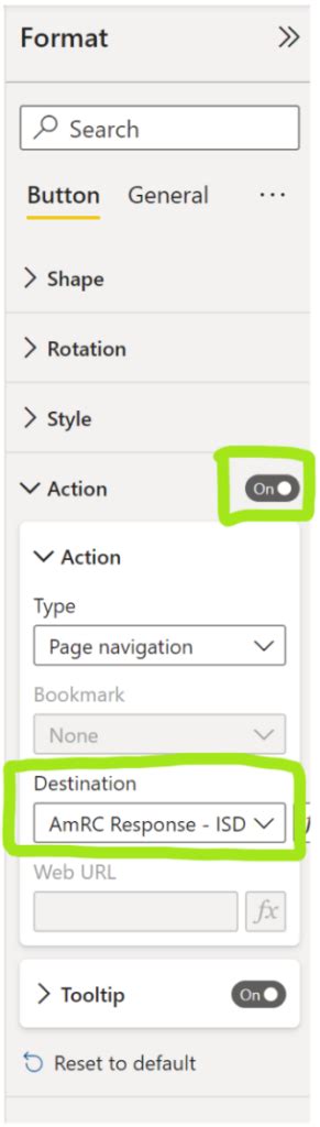 Creating Navigation Panels In Powerbi Sims Learning