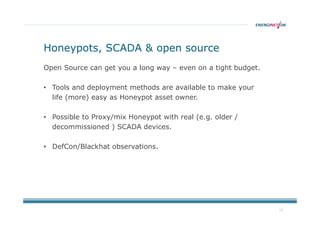 Please Come And Hack My SCADA System PPT