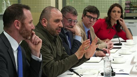 Hudson Was Honored To Host Ukrainian Defense Minister Rustem Umerov For A Discussion On The