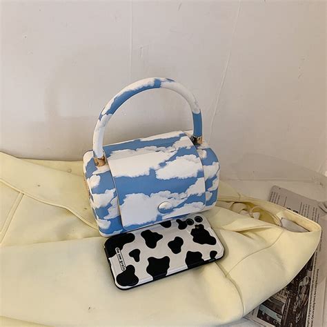 Bolsas Tote Para Mulheres Bolsa De Mão Luxuosa Da Moda Bolsa Atravessada Contraste De Cor De