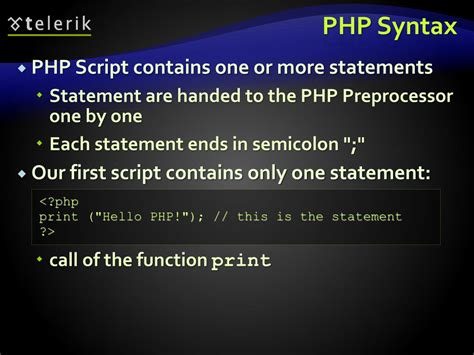 Ppt Php Basics Powerpoint Presentation Free Download Id1584453