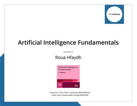 Roua Hfaydh On Linkedin Artificialintelligence Certification Ai