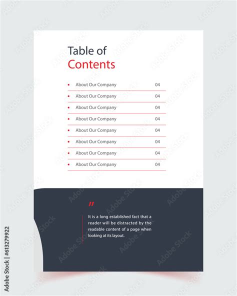 Brochure Template Layout Design Minimal Template Layout Design
