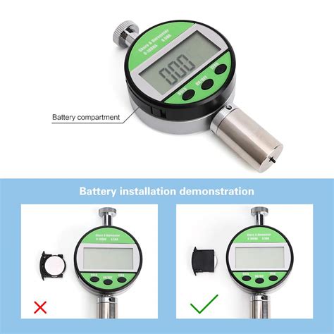 Hardness Testing Equipment Portable Digital Durometer Meter LXD D Easy Reading Workshop Hardware