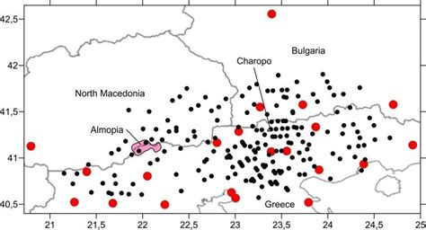 Permanently Installed Gpsgnns Stations Red Dots And The 190 Download Scientific Diagram