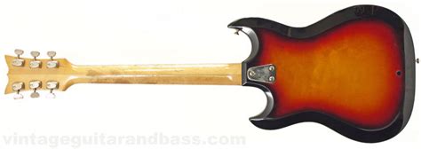 1972 Hagstrom Hiin Ot Electric Guitar Vintage Guitar And Bass