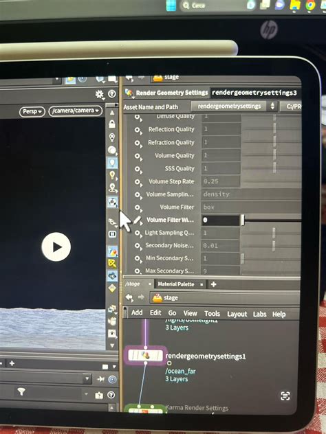 where is this option in karma houdini 19 5 r houdini