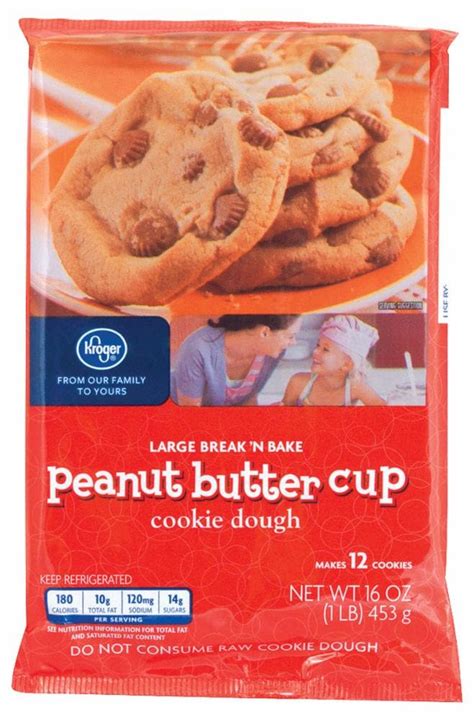 Kroger® Break N Bake Peanut Butter Cup Cookie Dough 16 Oz Kroger