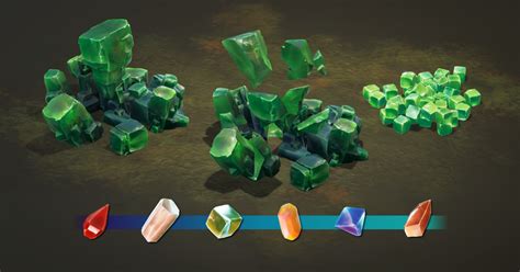 Shatter Stone: Stylized Gemstones | 3D Props | Unity Asset Store