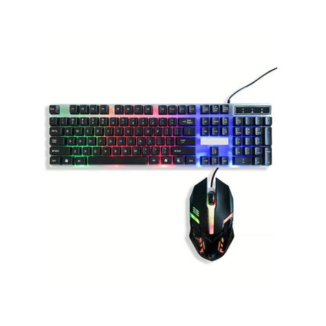 Fancy Tech Set Mouse Y Teclado Led