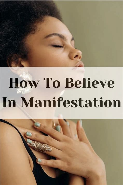 How To Believe In Manifestation - Changing My Mindset