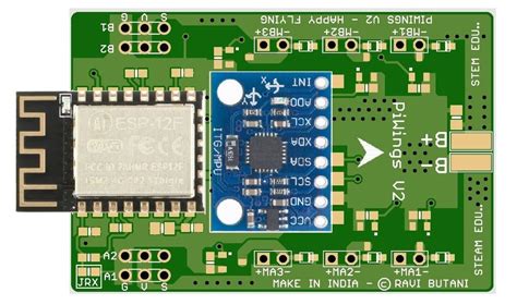 Raspberry Pi Pico Drone Piwings Updated With Wi Fi New Pcb Toms