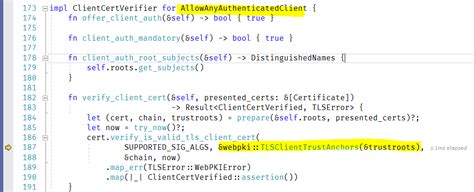 Using TLS With Rust Part Client Authentication