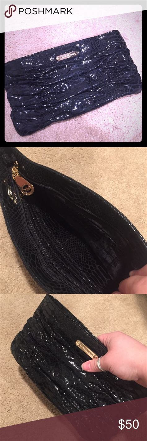 Authentic Michael Kors Snakeskin Clutch Snakeskin Clutch Michael Kors Michael Kors Bag