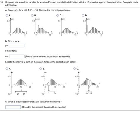 Solved Suppose X Is A Random Variable For Which A Poisson Chegg
