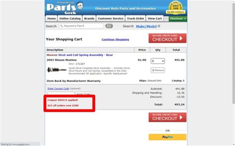 Parts Geek Promo Codes 5 Off Coupons Sep 2025