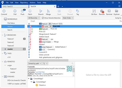 Git Comparing Visual Studio 2022 With MeGit EGit And SourceTree
