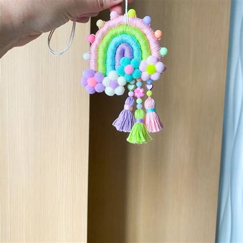 Car Accessories For Women Cute Car Mirror Hanging Kawaii Etsy In 2024