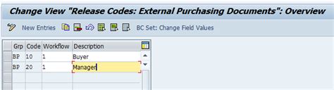 Setting Up Purchase Order Release Strategy Sap Community