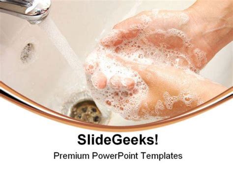 Washing Hands Health Powerpoint Templates And Powerpoint Backgrounds 0711 Powerpoint Templates