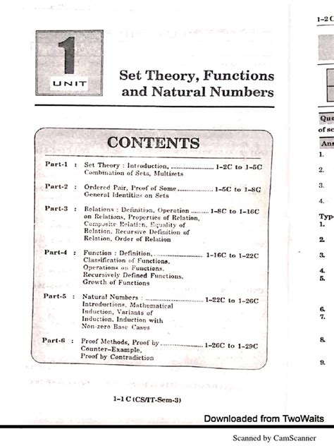 Discrete Structureandtheoryof Logic Pdf