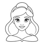 Dibujos Fáciles De Princesas Disney Dibujo Facil